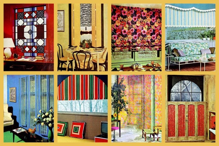 40 mid-century window blinds, vintage shutters & cool retro window ...