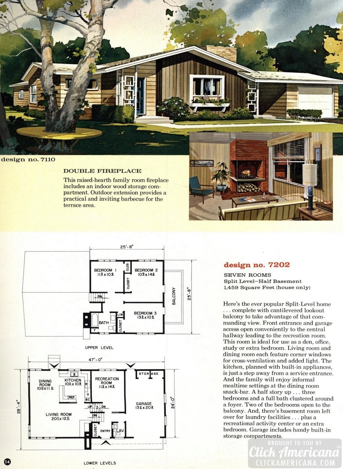 See 125 vintage 60s home plans used to design & build millions of mid ...