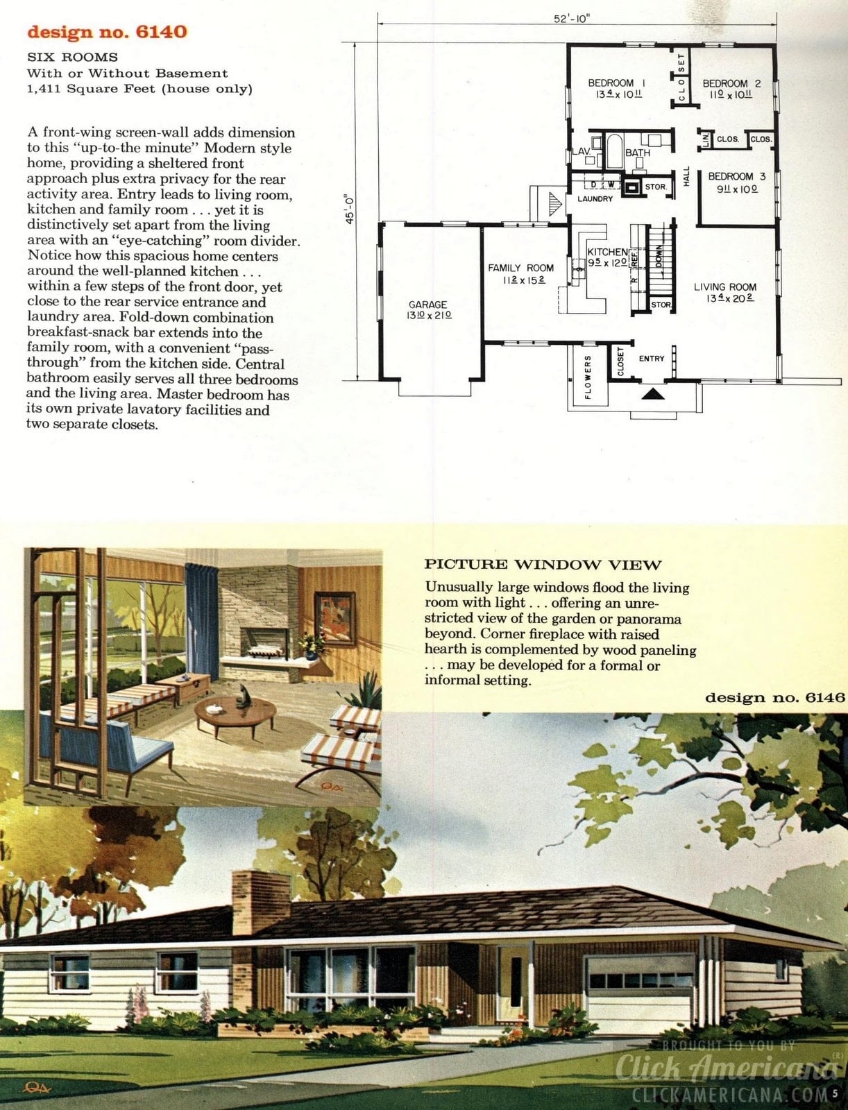 See 125 vintage 60s home plans used to design & build millions of mid ...