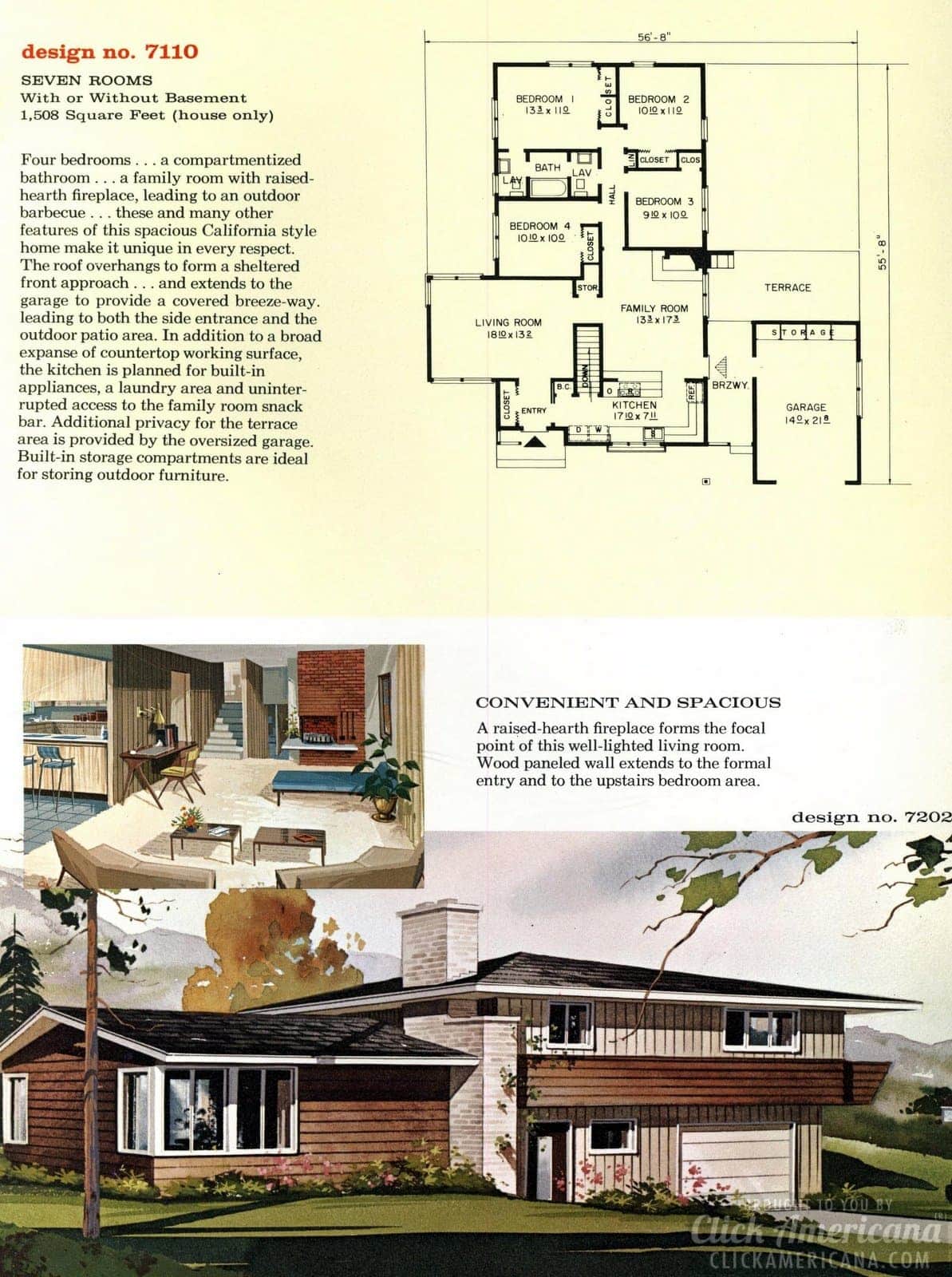 See 125 vintage 60s home plans used to design & build millions of mid ...