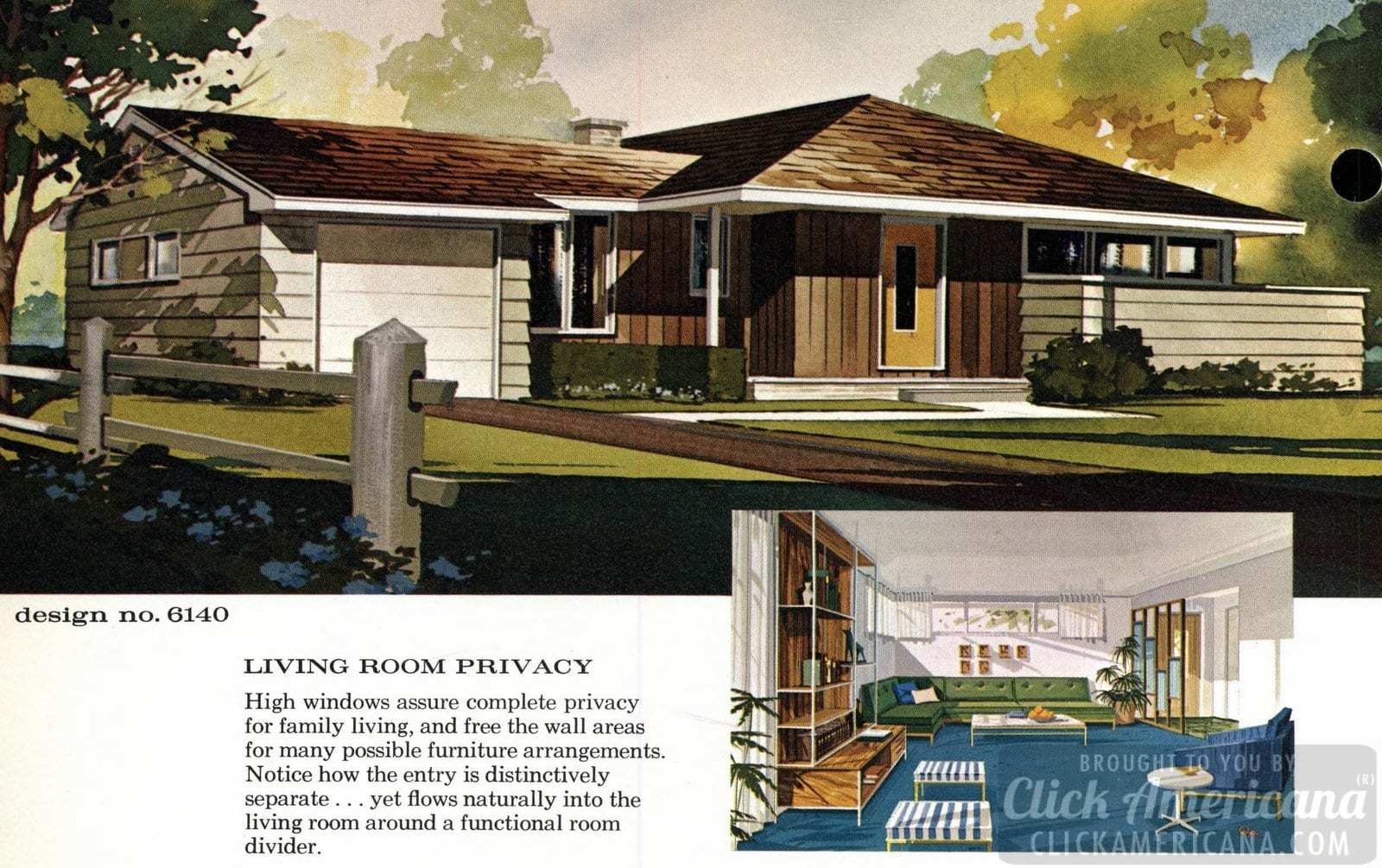 See 125 vintage ’60s home plans used to design & build millions of mid ...
