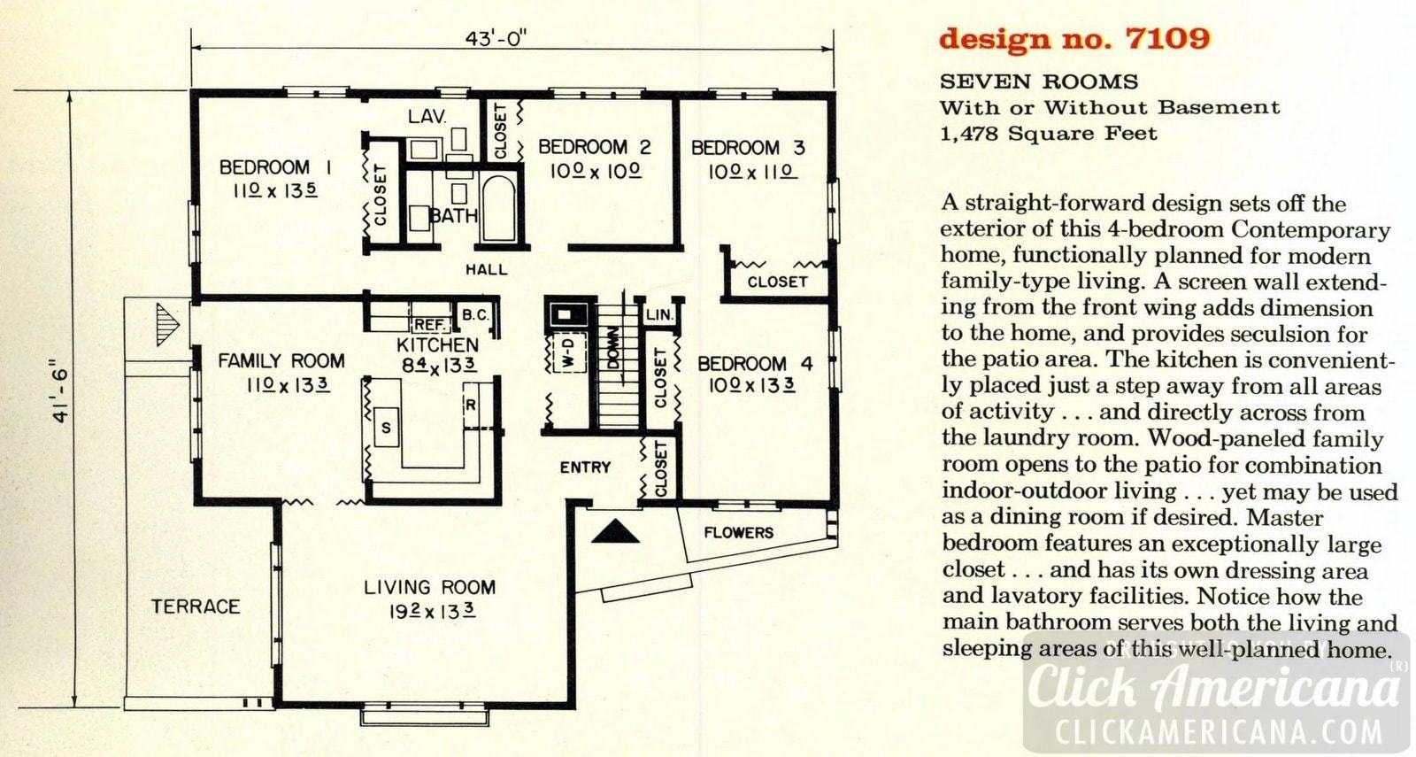 See 125 vintage 60s home plans used to design & build millions of mid ...
