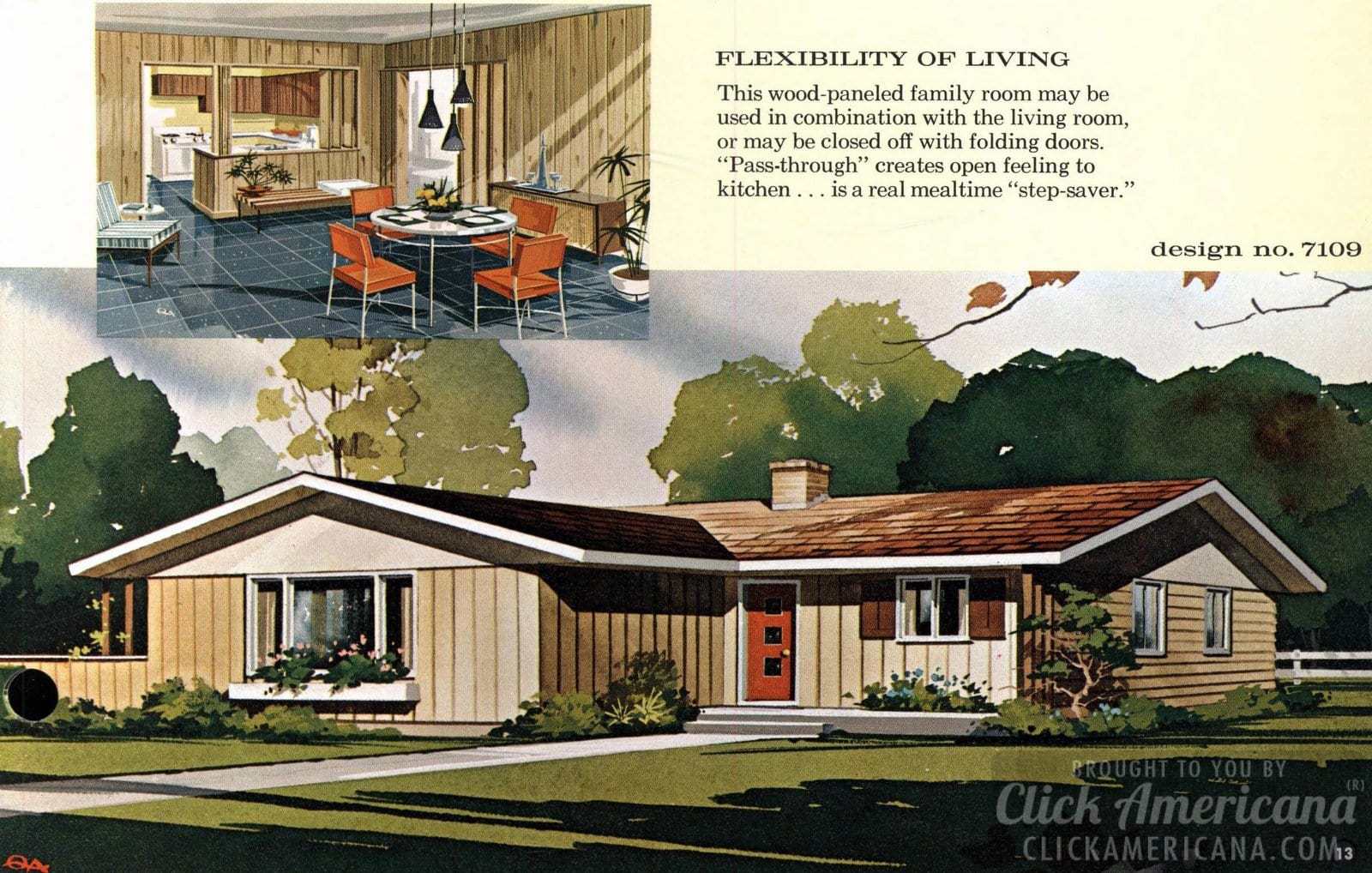 See 125 vintage 60s home plans used to design & build millions of mid ...