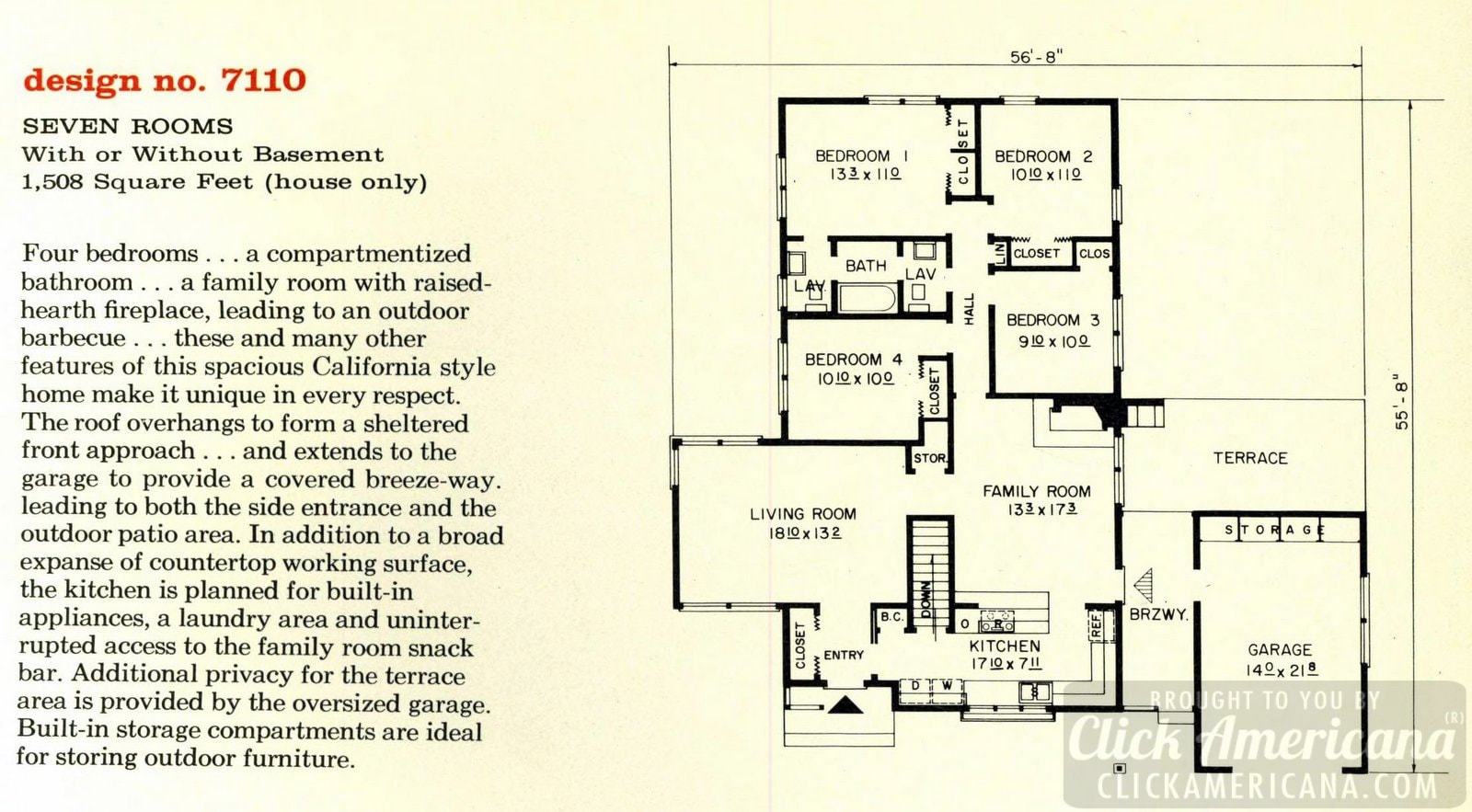 See 125 vintage 60s home plans used to design & build millions of mid ...