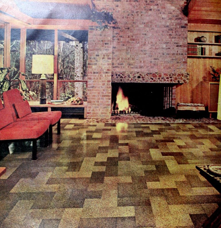 Vintage brick fireplaces: Warm & wonderful home decor from the 1950s ...