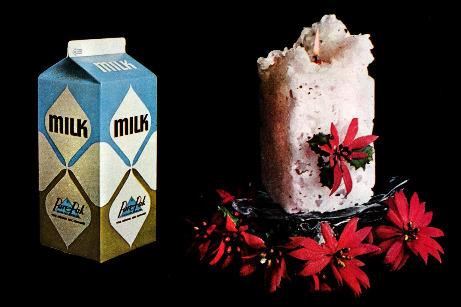 DIY milk carton candle how-to: Easy retro craft made with ice & wax ...
