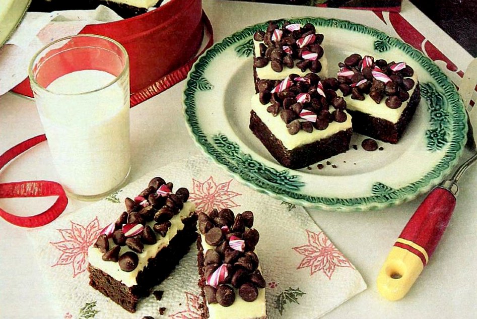 Mint magic brownies recipe (1986) - Click Americana