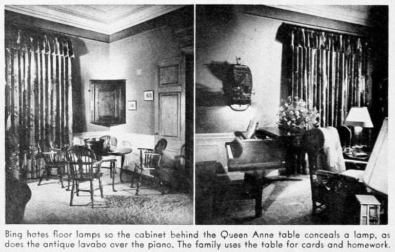 See inside Bing Crosby's house from 1950 for some classic celebrity ...