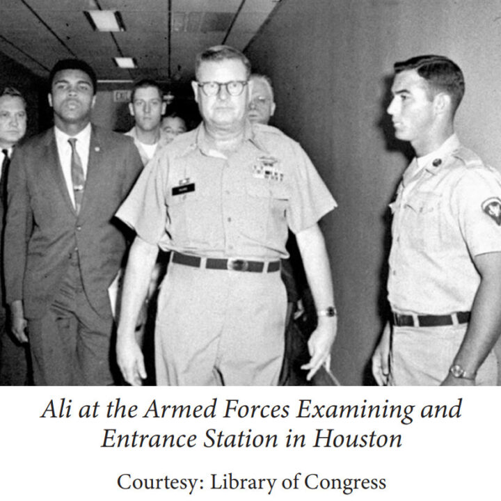 Boxing heavyweight champion Muhammad Ali refuses Army induction ...