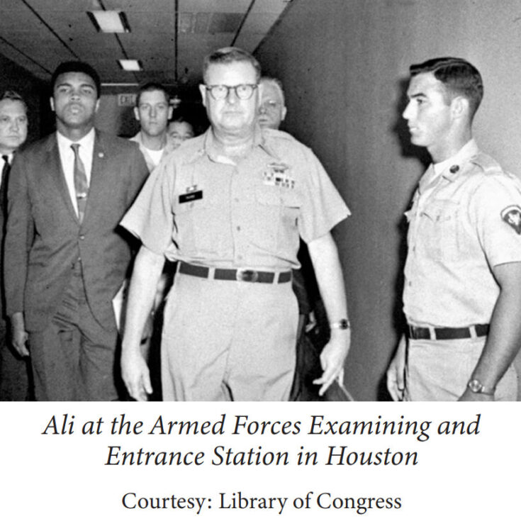 Boxing heavyweight champion Muhammad Ali refuses Army induction ...