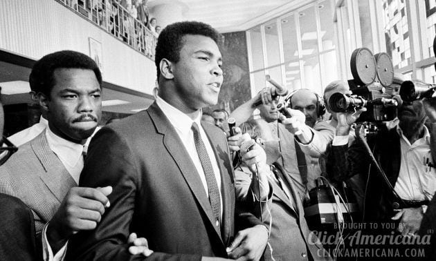Muhammad Ali refuses Army induction (1967) - Click Americana