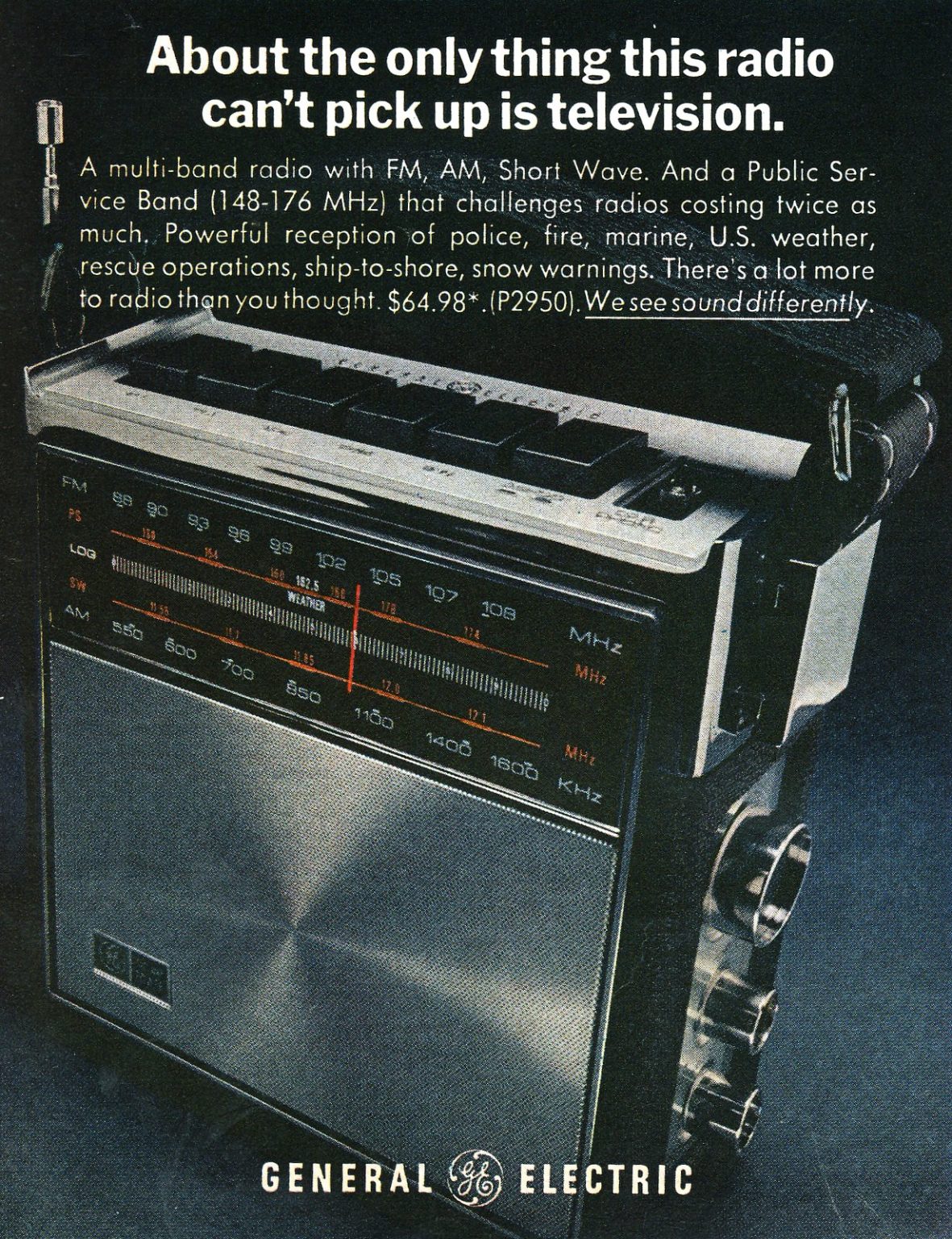 Old portable radios were marvels of technology from the 1950s to the ...