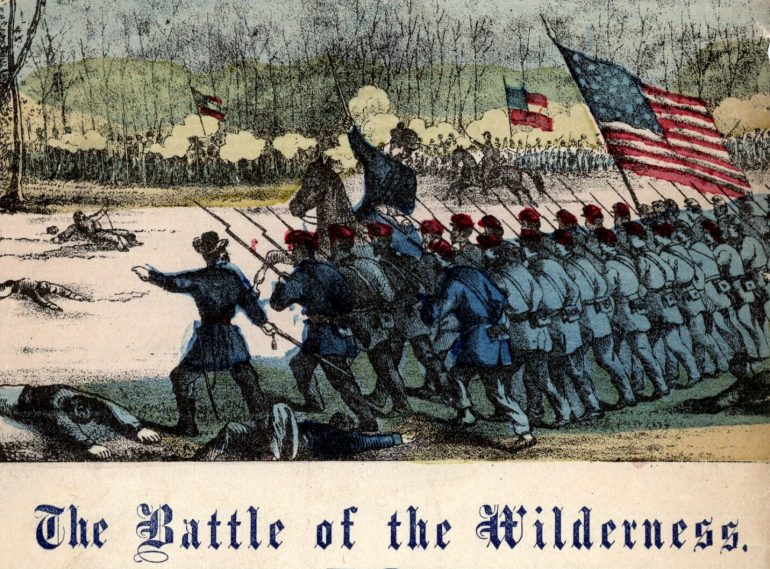 Details of the Civil War's key Battle of the Wilderness (1864) - Click ...