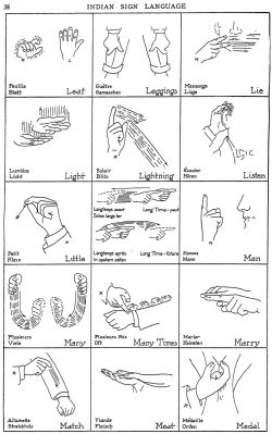 Native American sign language: Illustrated guides to 400 gestures ...