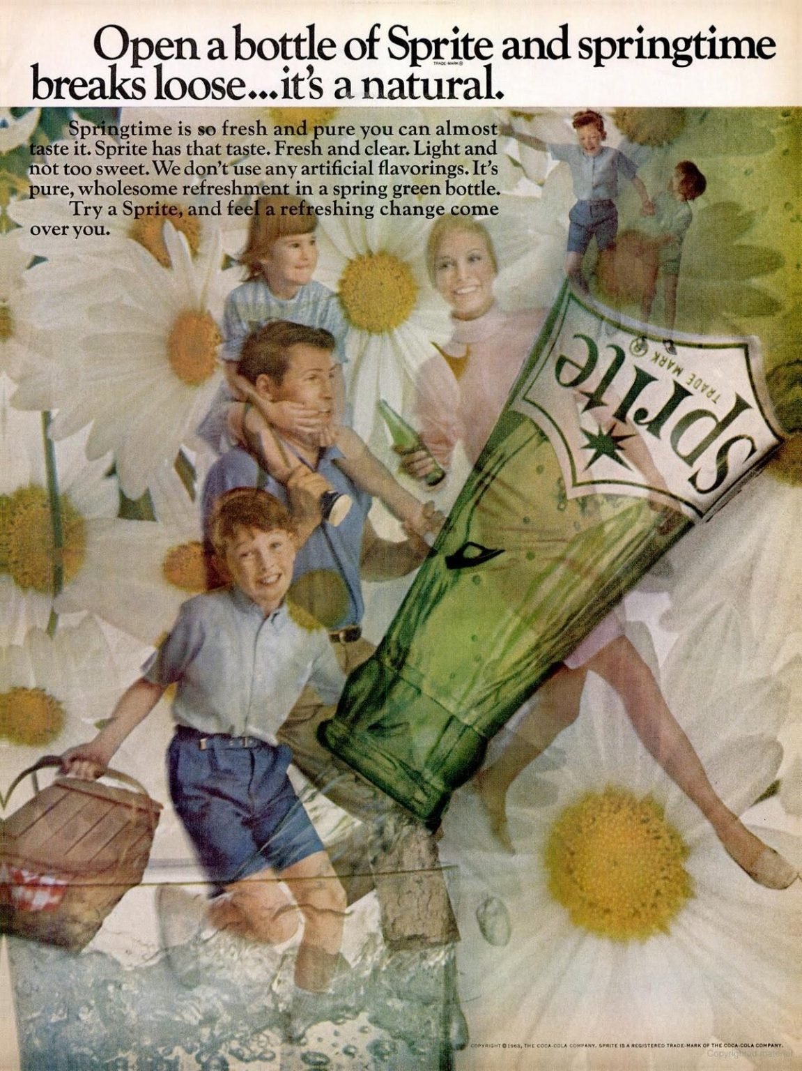 See how Sprite lemon-lime soda hit store shelves in the '60s, and soon ...