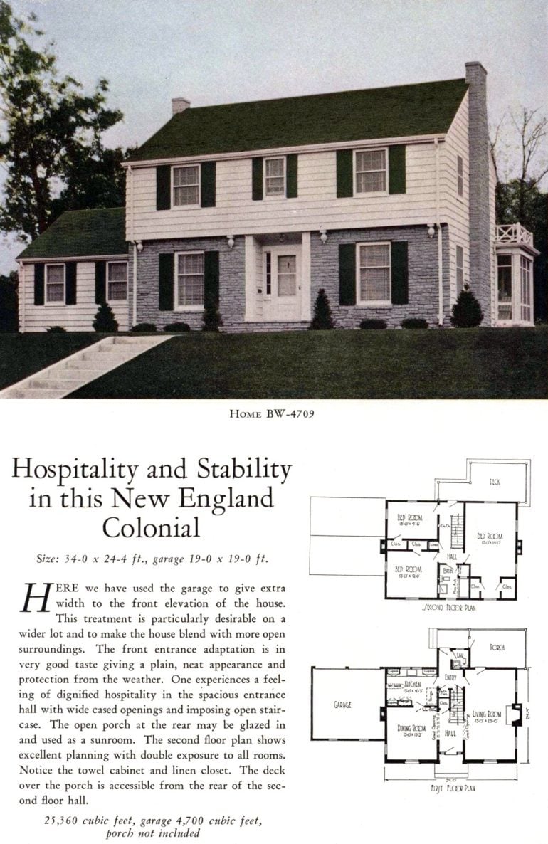 1940s house plans: These vintage starter home designs were small but ...
