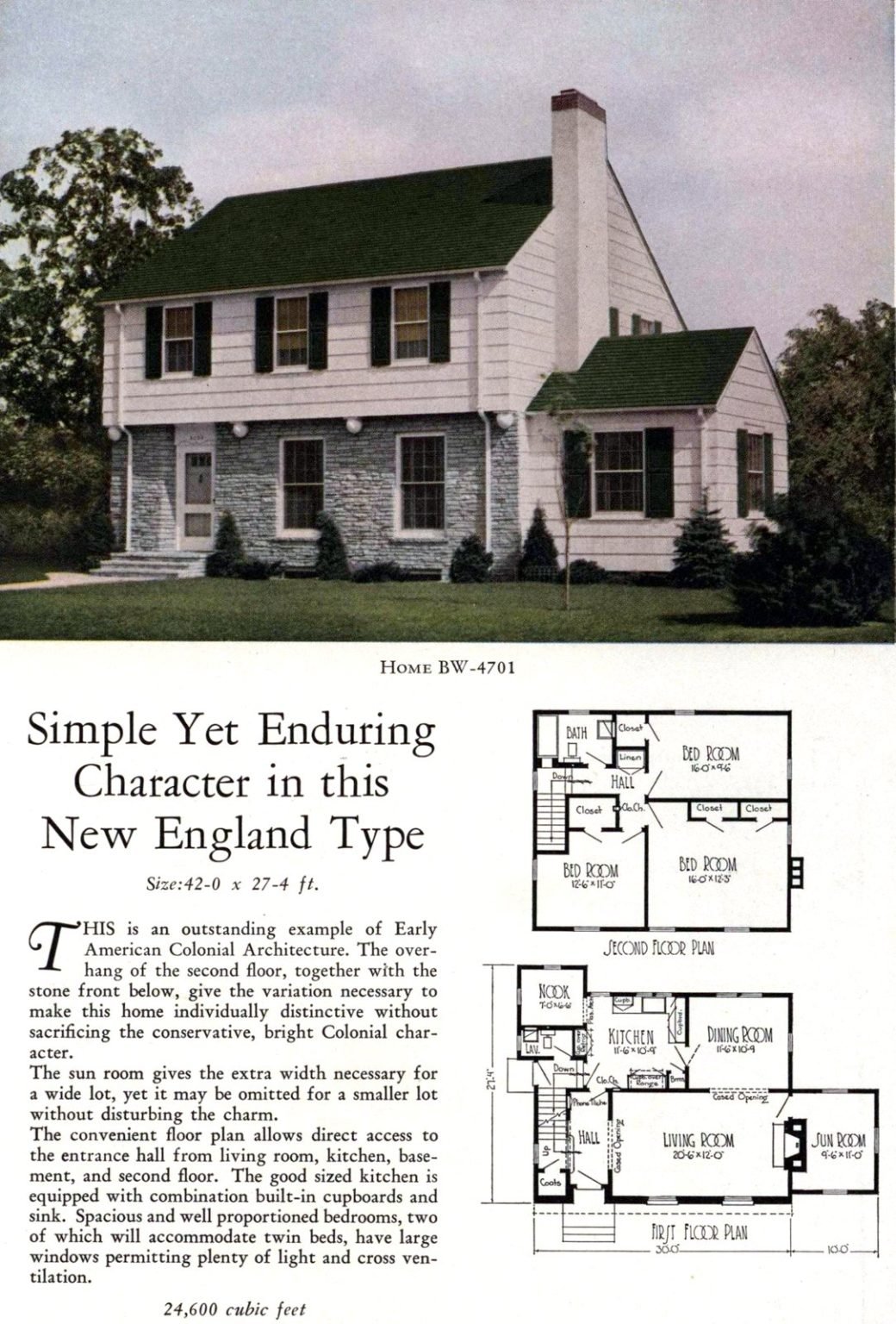 1940s house plans: These vintage starter home designs were small but ...
