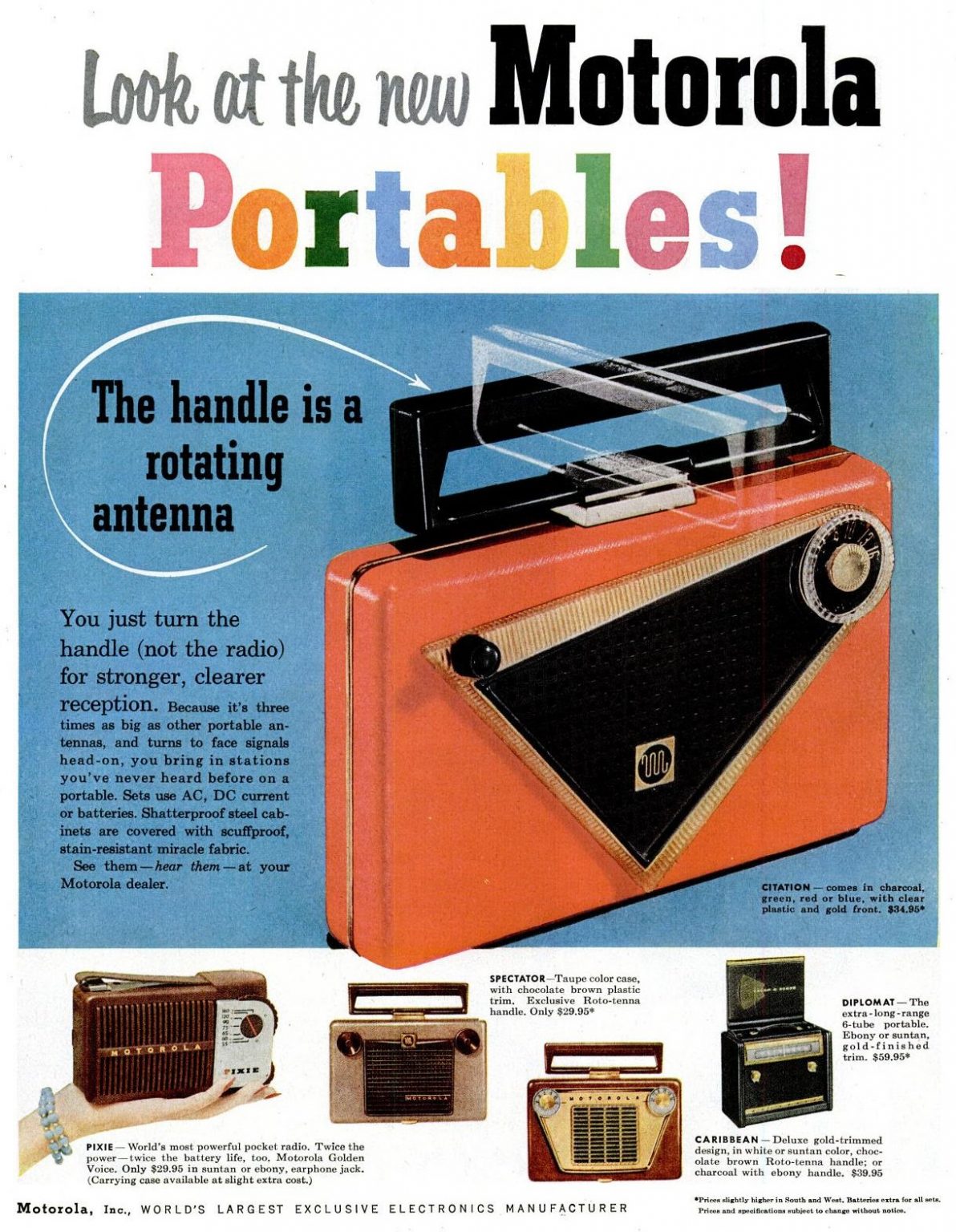 Old portable radios were marvels of technology from the 1950s to the ...