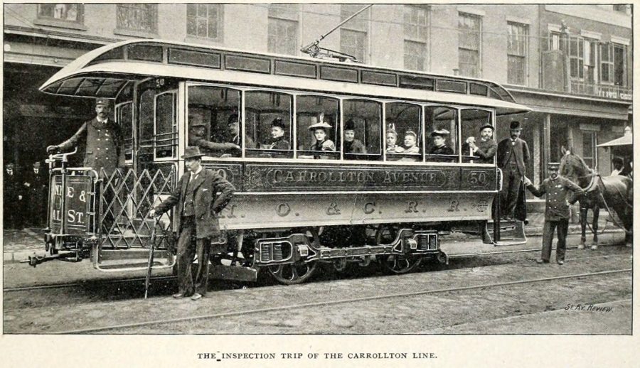 Old streetcars & trolleys were a big deal in the days before cars ...