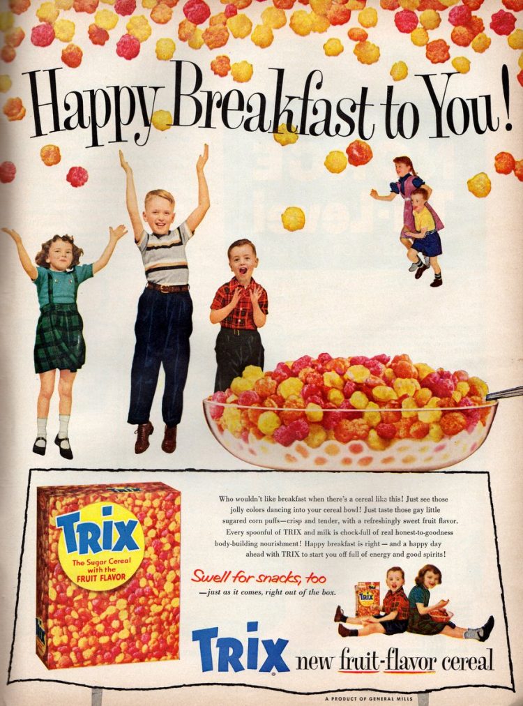 See 30 popular vintage 1950s breakfast cereals - Click Americana