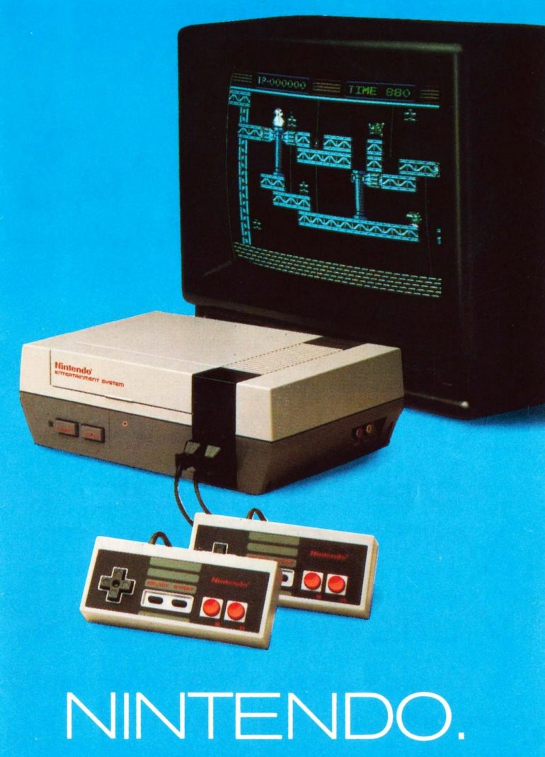Look back at the original classic Nintendo Entertainment System/NES ...