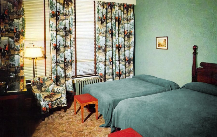How do old hotel rooms compare to today's? Take a look back at 80 ...