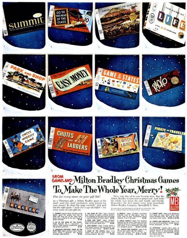 Popular vintage board games from the 60s - Click Americana