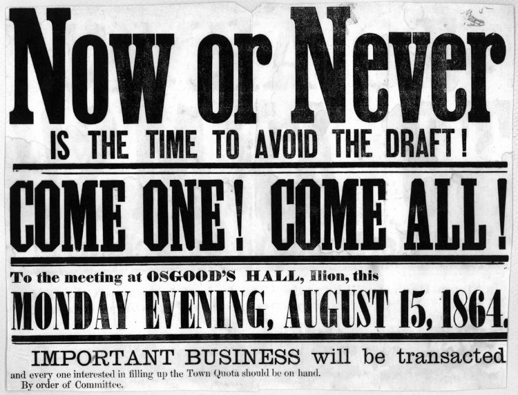 10 Civil War recruitment posters & broadsides (1861-1864) - Click Americana