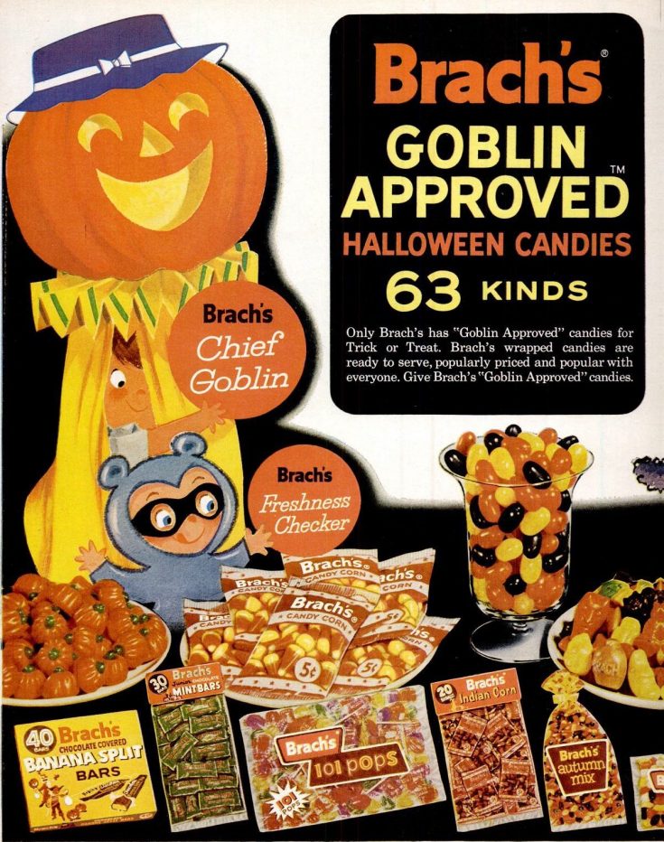 This memorable vintage Halloween candy from the '50s & '60s will take ...