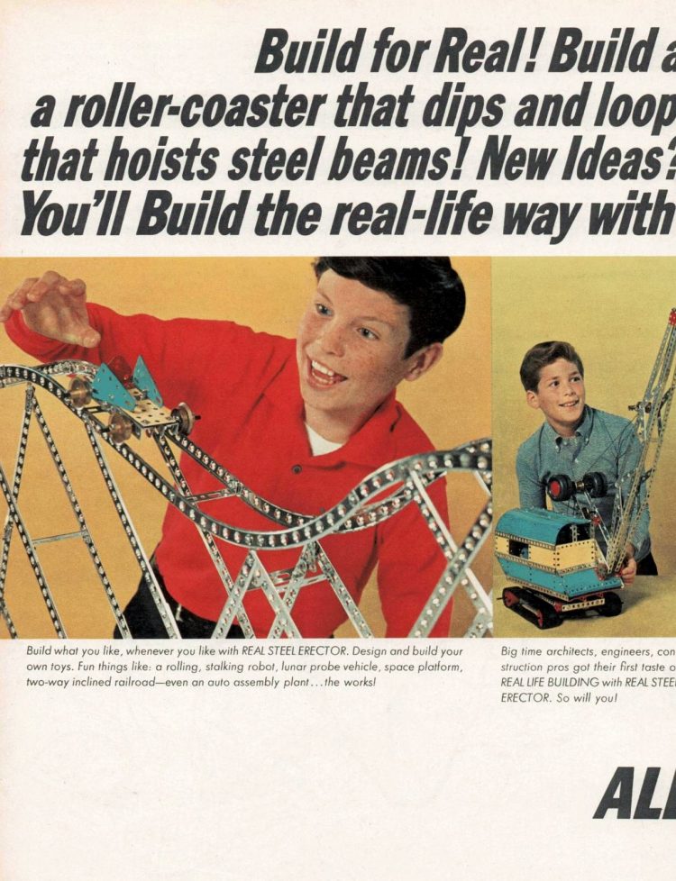 Erector Sets were the ultimate hands-on toy: See how they built more ...