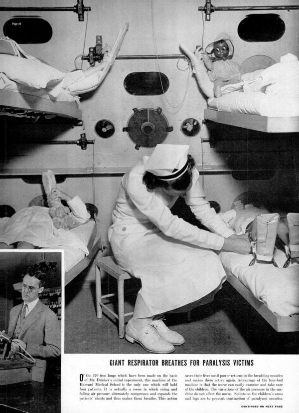 How cats helped create the first iron lung machines for polio victims ...