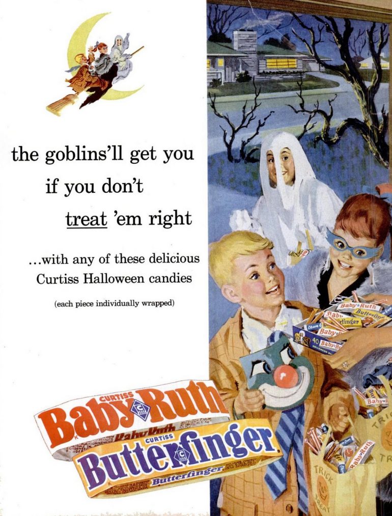 This memorable vintage Halloween candy from the '50s & '60s will take ...