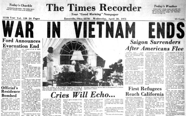 Vietnam War ends: Saigon government surrenders (1975) - Click Americana