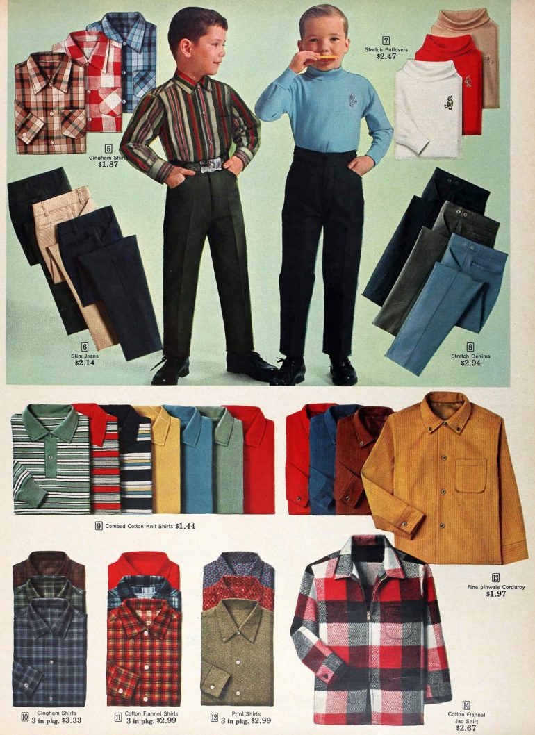 Essential 1960s boys’ clothes were built for play, school & everything ...
