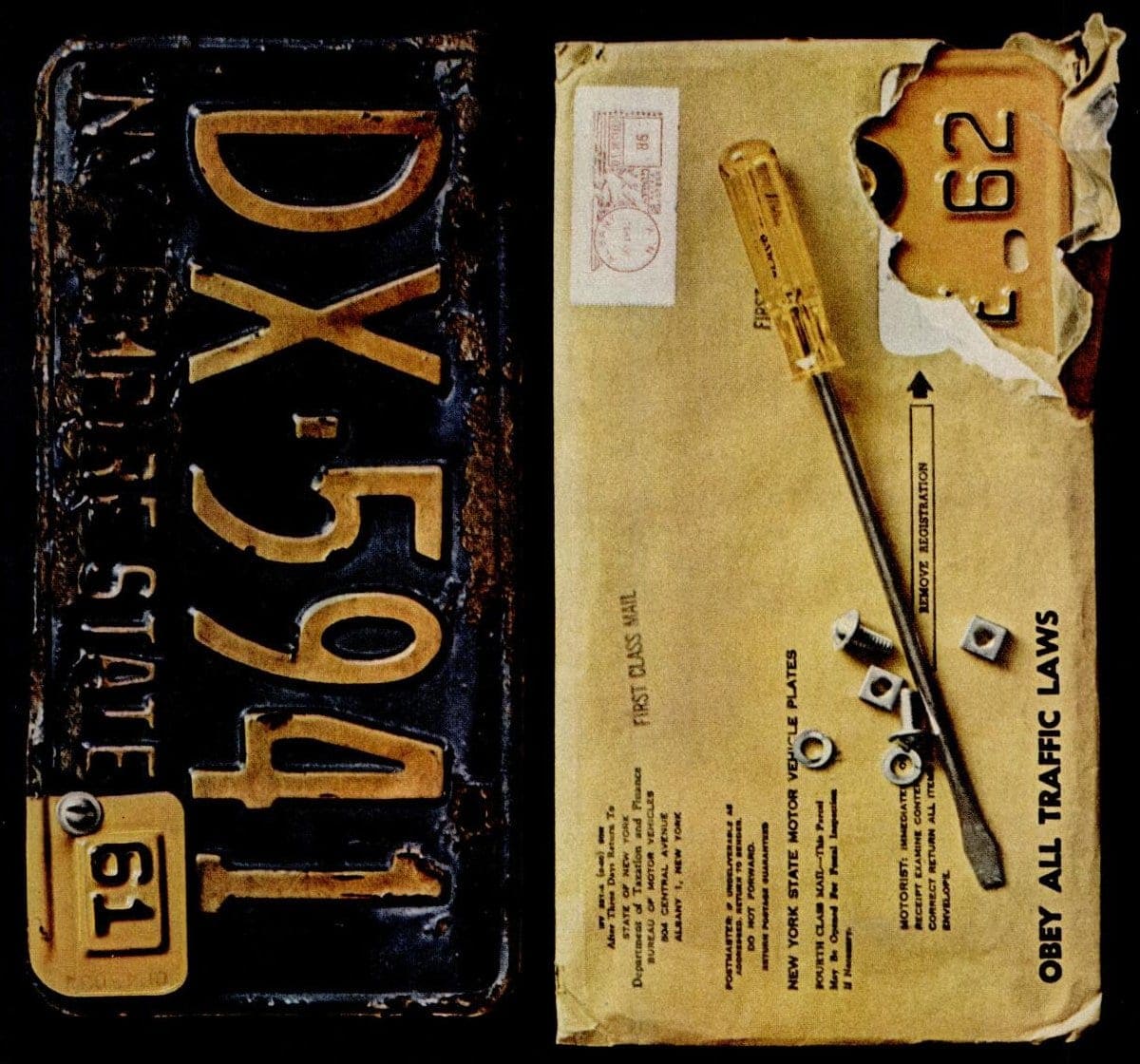 See 200 vintage license plates for all the American states & beyond ...