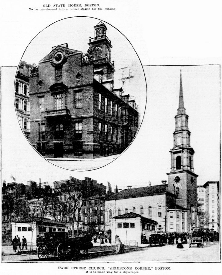 Old Boston's landmarks & crooked streets started disappearing at the ...