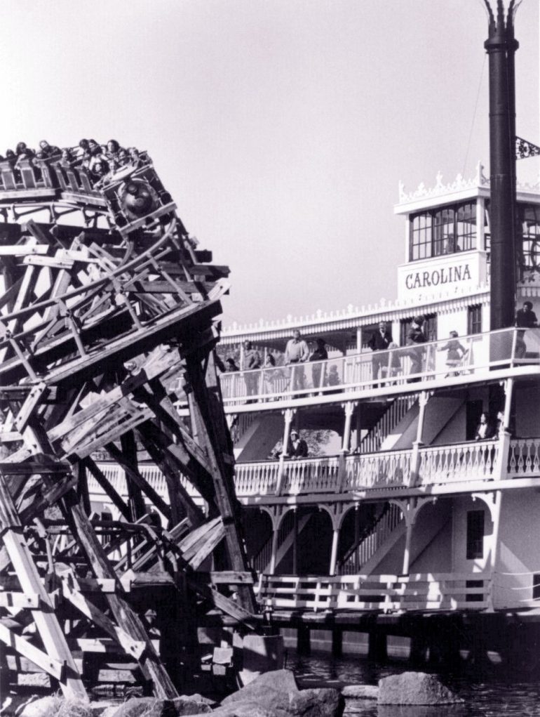 See how Carowinds theme park in North & South Carolina looked in the ...