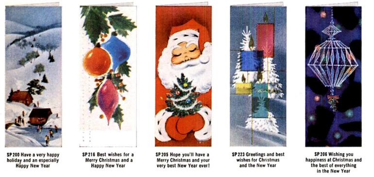100 charming retro Christmas cards from the '50s and '60s - Click Americana