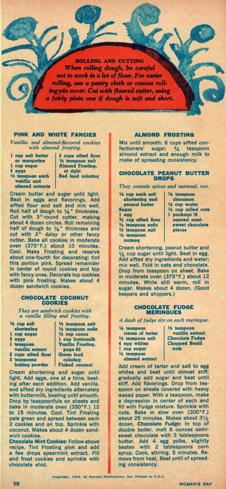 36 classic Christmas cookie recipes children will love (1962) - Click ...