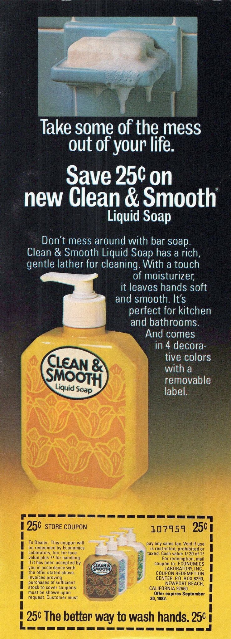 1980s & 1990s liquid soaps made lots of people gave up bar soap - Click ...
