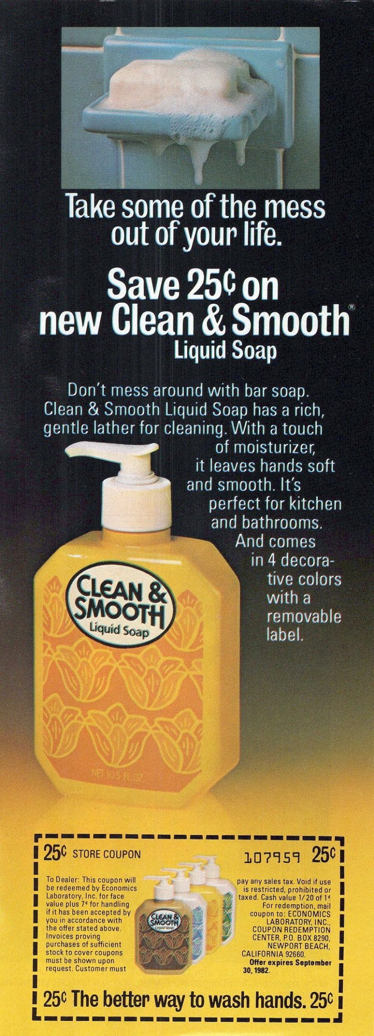 1980s & 1990s liquid soaps made lots of people gave up bar soap - Click ...