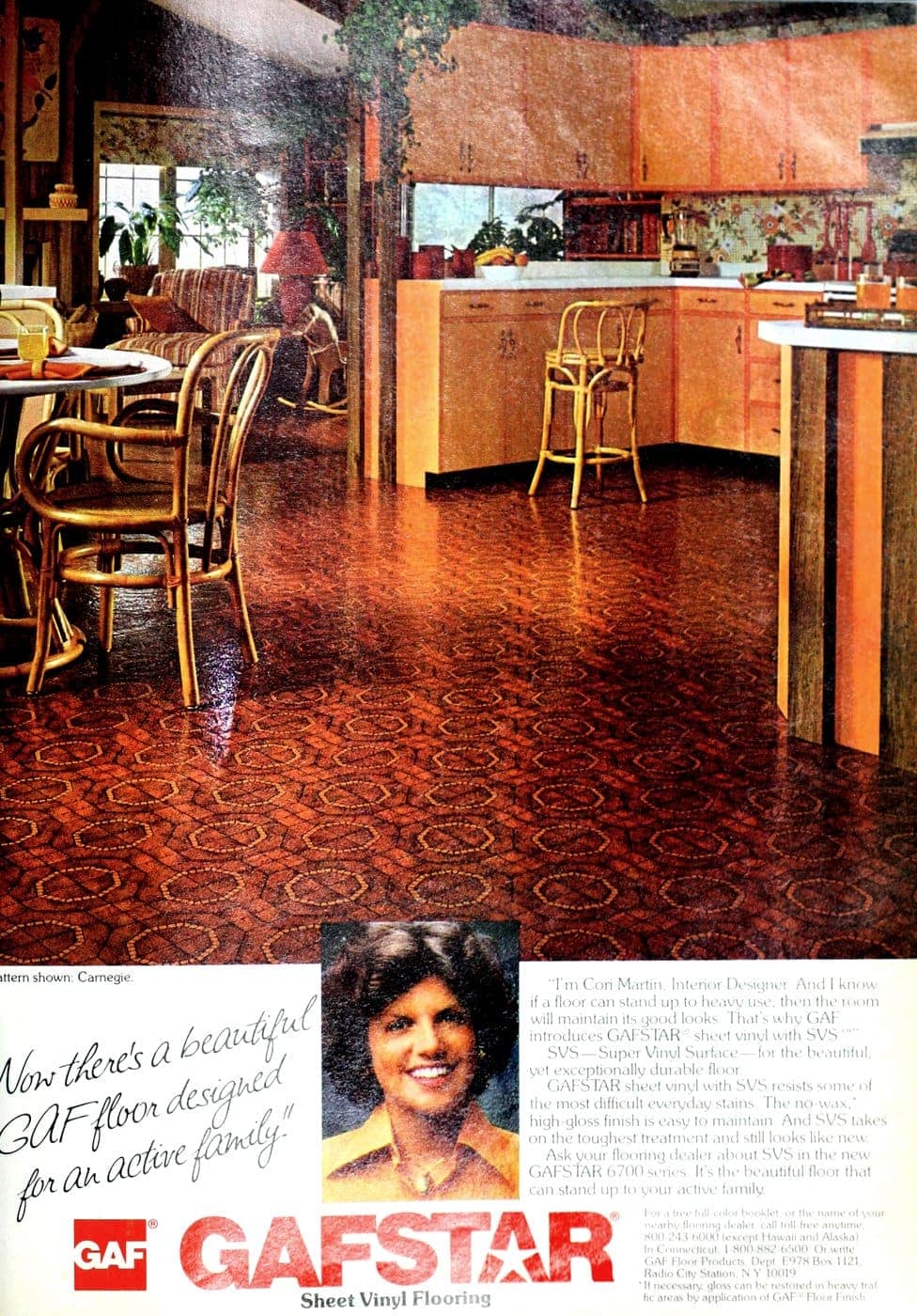 Get down with 70 groovy vintage vinyl floors from the '70s & '80s ...