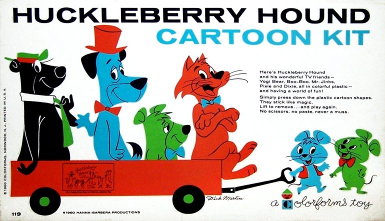 Vintage Colorforms: The vinyl stick-on toy playsets that let kids stage ...