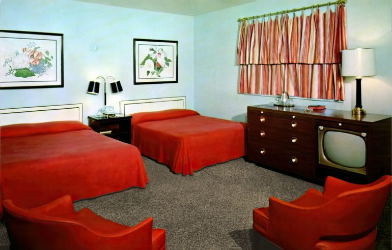 How do old hotel rooms compare to today's? Take a look back at 80 ...