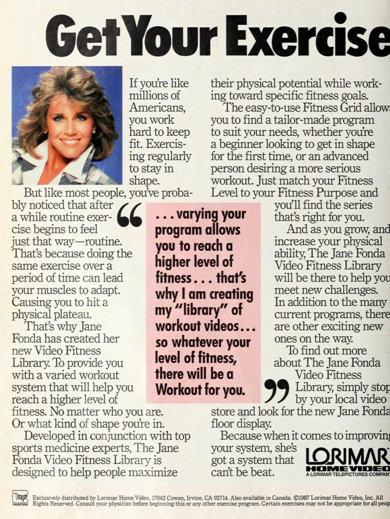 How Jane Fonda's workout videos & exercise empire got us fit in the 80s ...
