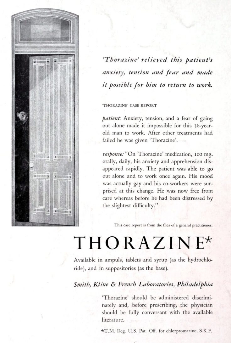 See how Thorazine, one of the first antipsychotics, was a hot new drug ...