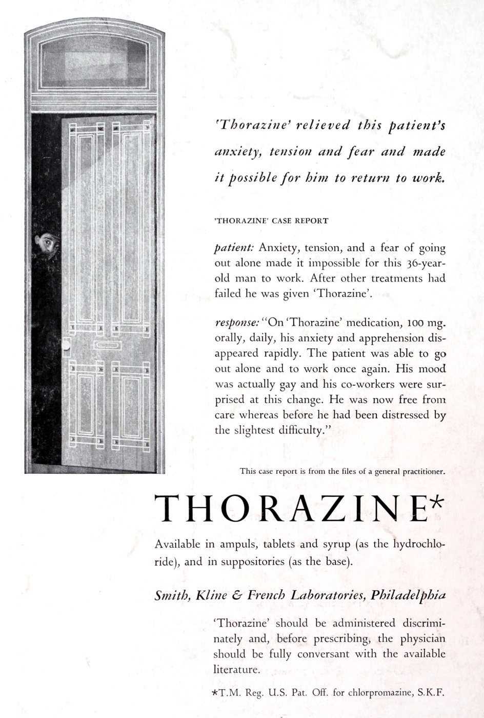 See how Thorazine, one of the first antipsychotics, was a hot new drug ...