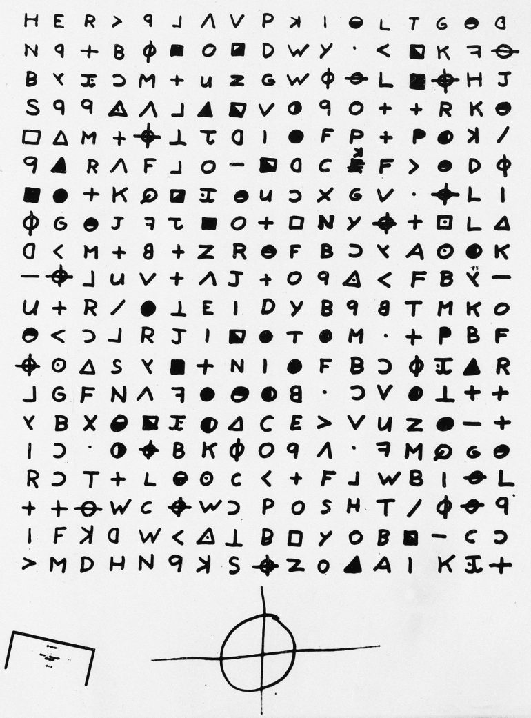 These Zodiac Killer letters & creepy cipher hints have frustrated the ...