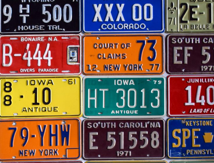 See 200 vintage license plates for all the American states & beyond ...