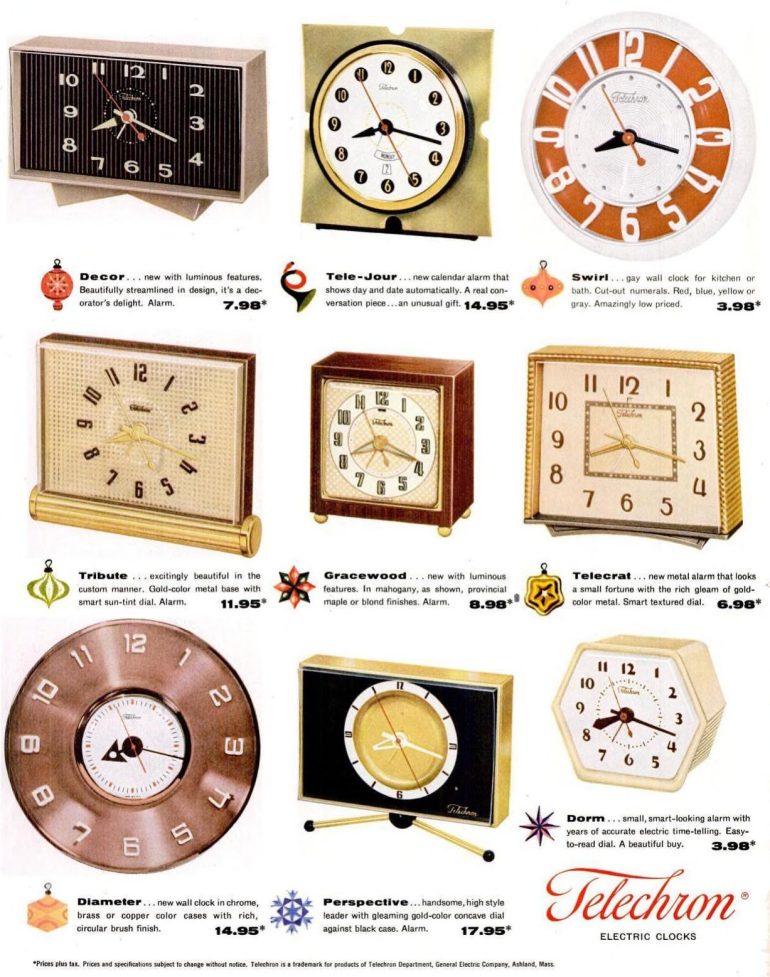 These 100 vintage clocks from the 1950s, 1960s & 1970s have timeless ...